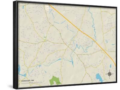 'Political Map of Hanover, MA' Prints | AllPosters.com