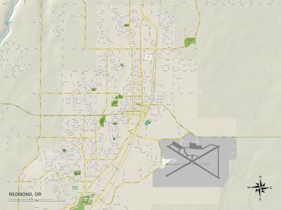 Current Redmond Town Center Map