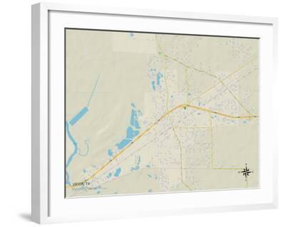 'Political Map of Vidor, TX' Posters | AllPosters.com