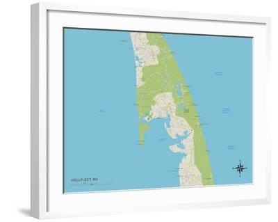 'Political Map of Wellfleet, MA' Posters | AllPosters.com