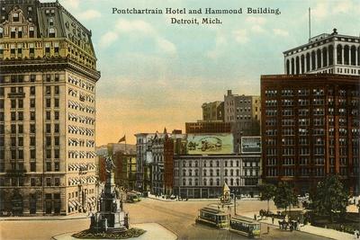 'Pontchartrain Hotel, Detroit, Michigan' Prints | AllPosters.com