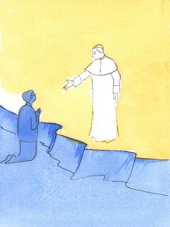 'Pope John Paul Stands in Heaven, Stretching out His Hand in Greeting ...