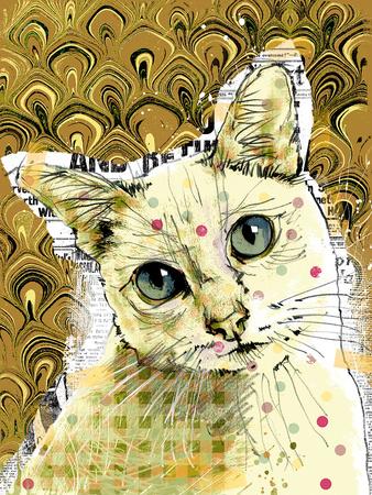 'Poppet Cat III' Giclee Print - Ken Hurd | AllPosters.com