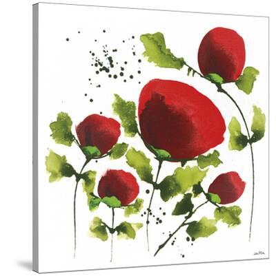 'Poppy Passion II' Stretched Canvas Print - Jean Picton | AllPosters.com