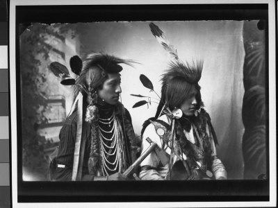 'Port of Pair of Native American Indians from Southeastern Id ...
