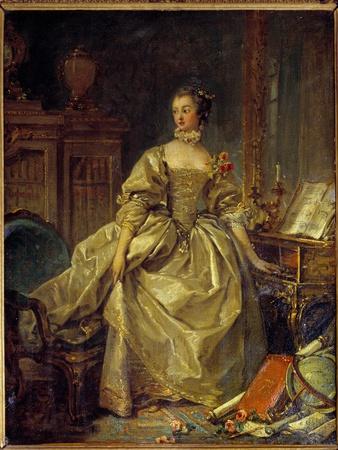 'Portrait En Pied De Jeanne Antoinette Poisson, Marquise De Pompadour ...