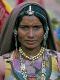 'Portrait of a Desert Nomad Gypsy Woman, Rajasthan State, India ...