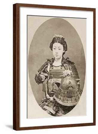 'Portrait of a Female Warrior with Flowers in Her Hair, C.1895 ...