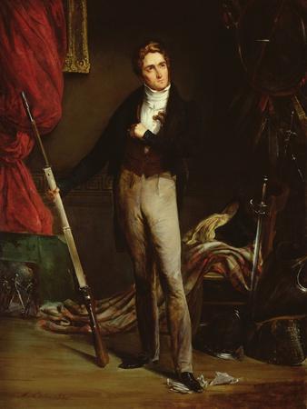 'Portrait of a Young Revolutionary during the French Revolution of 1830 ...