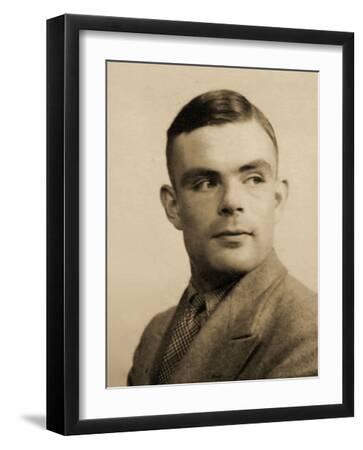 'Portrait of Alan Mathison Turing' Photographic Print | AllPosters.com