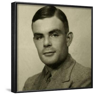 'Portrait of Alan Mathison Turing' Photographic Print | AllPosters.com