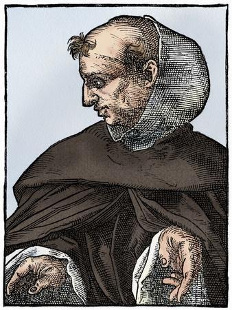 'Portrait of Albert the Great (Albert Magnus 1206-1280), Dominican ...