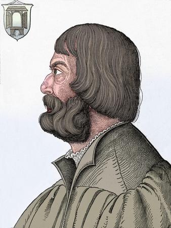 ''Portrait of Albrecht Durer', 1527, (1906)' Giclee Print - Albrecht ...