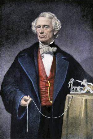 'Portrait of American Inventor Samuel Finley Breese Morse (1791- 1872 ...