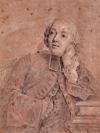 'Portrait of Antoine Francois Prevost D'Exiles, known as Abbe Prevost ...