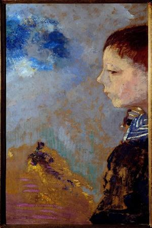'Portrait of Ari Redon (1889-1972) on the Marine Pass (Son of the ...