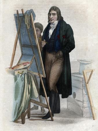 'Portrait of Baron Antoine Jean Gros (1771-1835), French painter ...