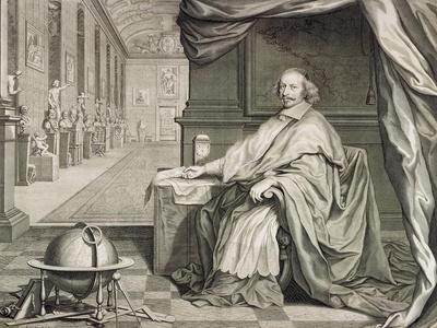 Portrait of Cardinal Mazarin Giclee Print | AllPosters.com
