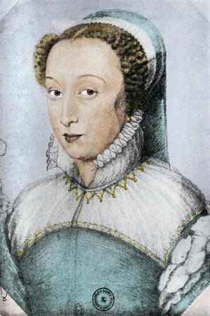 'Portrait of Catherine De Medicis (Caterina De Medici) (1519-1589 ...