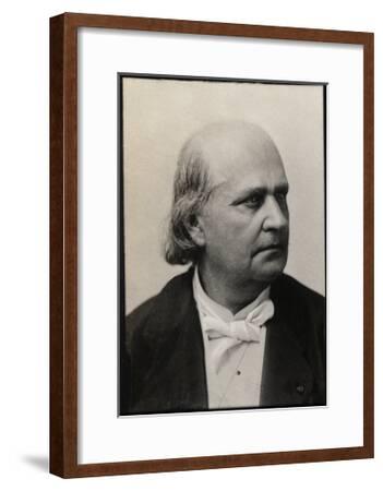 'Portrait of Charles Marie Leconte de Lisle (de l'Isle) (1818-1894 ...