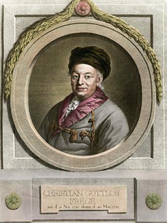 'Portrait of Christian Gottlob Frege' Giclee Print | AllPosters.com