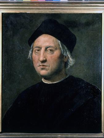 'Portrait of Christopher Columbus - Attributed to Ghirlandaio, Naval ...