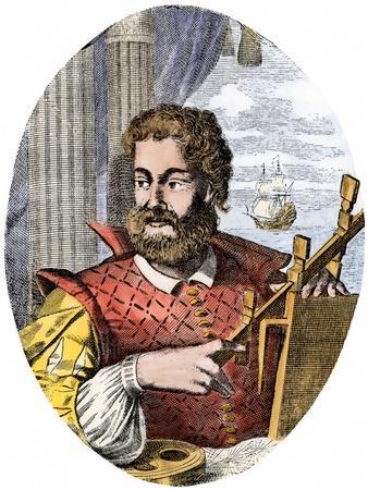 'Portrait of Christopher Columbus .' Giclee Print | AllPosters.com