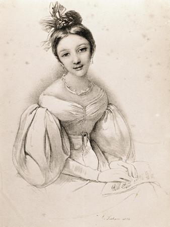 Portrait of Clara Wieck Giclee Print | AllPosters.com