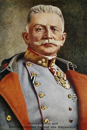 'Portrait of Conrad Von Hotzendorf' Giclee Print | AllPosters.com