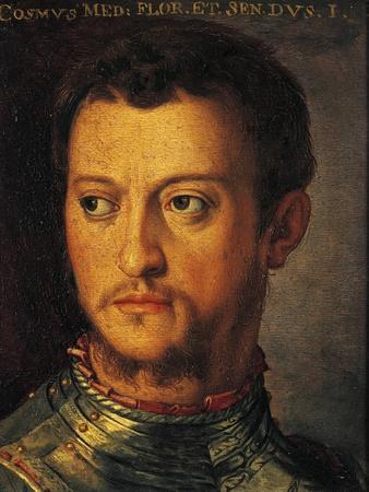 'Portrait of Cosimo I De Medici' Giclee Print - Agnolo Bronzino ...