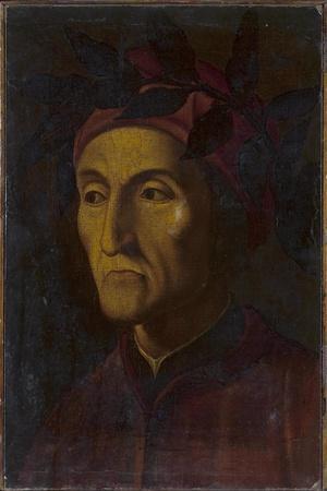 Portrait of Dante Alighieri (1265-1321), 16th century Giclee Print ...