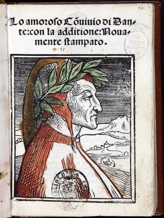 Portrait of Dante Alighieri Giclee Print | AllPosters.com