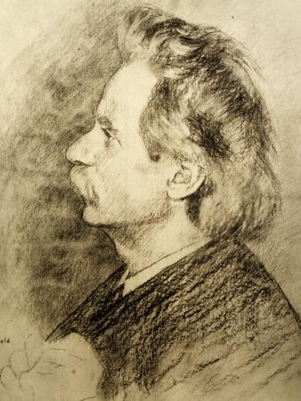 Portrait of Edvard Grieg Giclee Print | AllPosters.com