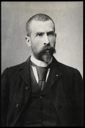 'Portrait of Emile Roux (Docteur Roux) 1853-1933, French physician ...