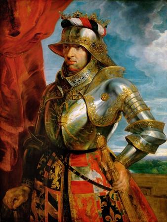 'Portrait of Emperor Maximilian I (1459-1519)' Giclee Print ...