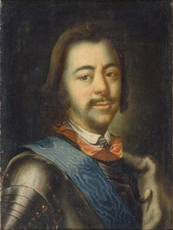 'Portrait of Emperor Peter I the Great (1672-172), Early 18th C' Giclee ...