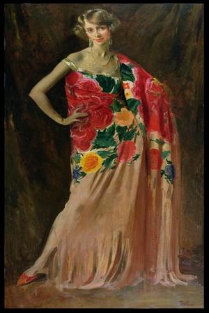 'Portrait of Ethel Jacobs of Baltimore, 1927' Giclee Print - Augustus ...