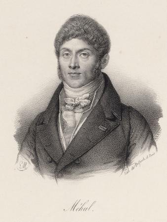 Portrait of Étienne-Nicolas Méhul (1763-1817), Giclee Print ...