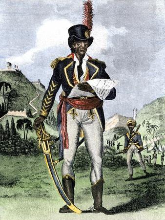 'Portrait of Francois Dominique Toussaint Dit “Toussaint-Louverture ...