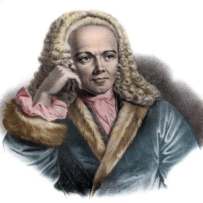 'Portrait of Francois Quesnay (1694-1774) French physician and ...