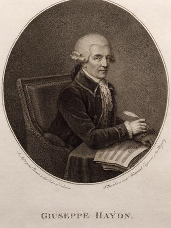 'Portrait of Franz Joseph Haydn' Giclee Print | AllPosters.com