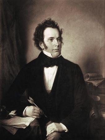 'Portrait of Franz Schubert' Giclee Print | AllPosters.com