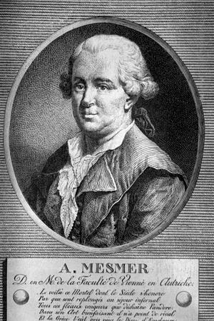 'Portrait of Friedrich A. Mesmer' Giclee Print | AllPosters.com
