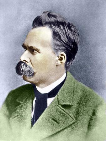 'Portrait of Friedrich Nietzsche (1844 - 1900).' Giclee Print - Unknown ...