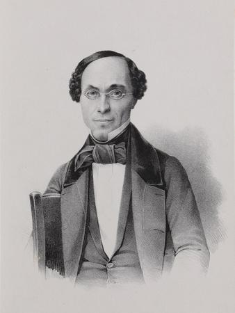 Portrait of Fyodor Alexeyevich Koni (1809-1889), 1840-1850 Giclee Print ...