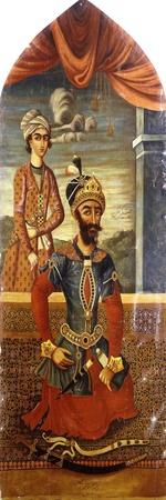 'Portrait of Genghis Khan, with a Youth in Attendance, C.1803-4' Giclee ...