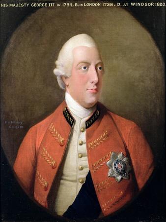 'Portrait of George III (1738-1820) 1794' Giclee Print - David Dodd ...