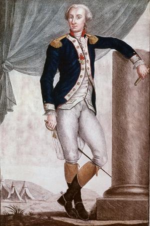'Portrait of Gilbert Du Motier, Marquis De Lafayette' Giclee Print ...