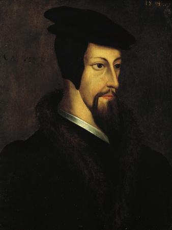 'Portrait of Giovanni Calvino' Giclee Print | AllPosters.com