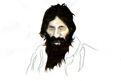 'Portrait of Grigori Iefimovich Rasputin (Rasputin, 1869-1916 ...